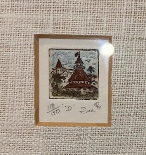 Sue Tushingham McNary Hand-Colored Etching “D” Ltd.Edition 118/150 ...