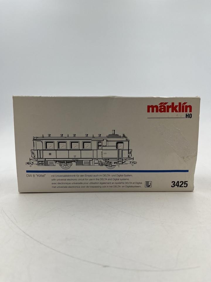 Marklin HO scale 3425 3 Rail DW 8 Kittle Railcar | eBay