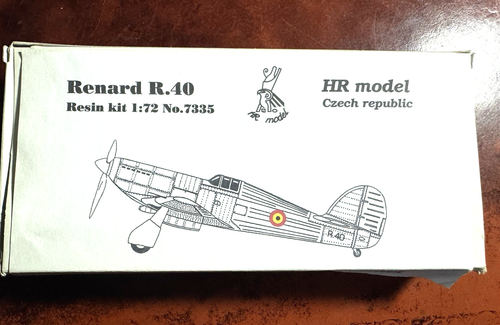 HR Model Czech Republic RENARD R.40 Resin Kit Airplane Model 1/72 #7335 ...