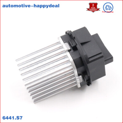 FOR CITROEN C3 / C4 / C5 MK3 / C6 / DS3 HEATER BLOWER RESISTOR 6441.S7 ...