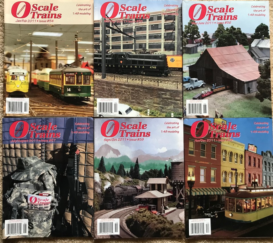 O scale trains magazine in year sets 2003-2023. Most are complete | eBay