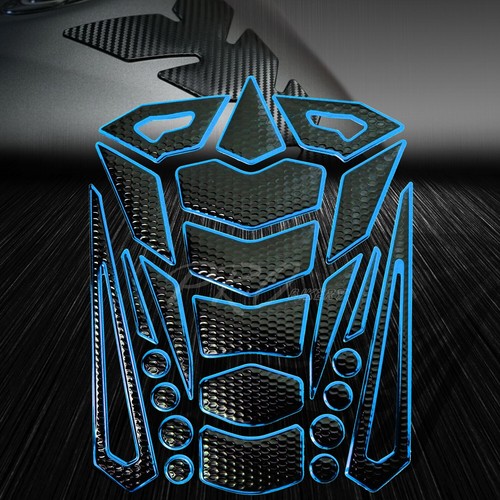 16PC Blue Fuel Tank Pad+YZF-R6/R6S Emblem Sticker+8"Silver Logo&Letter ...