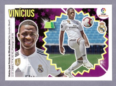 VINICIUS Rookie Figurine Panini LIGA 2018 2019 OTTIMA Sticker MINT #15 ...