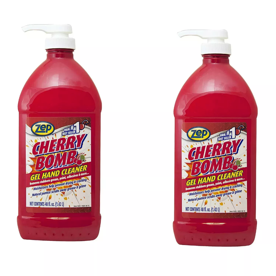 Zep Cherry Bomb Industrial Hand Cleaner Helps prevent Drying & Cracking ...