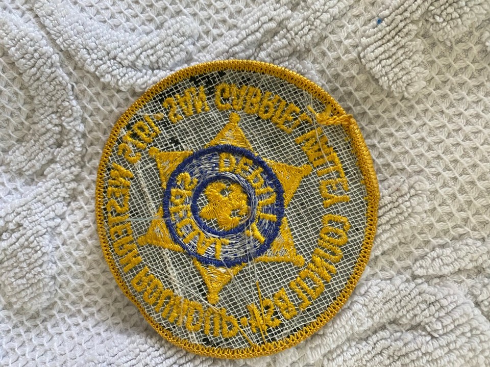 Boy Scouts 1975 Western Roundup Patch Special Deputy San Gabriel Valley ...