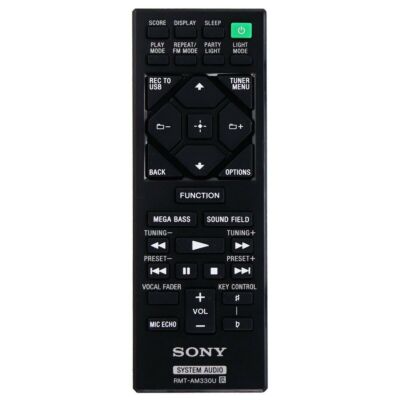 New RMT-AM330U For Sony Audio System Remote Control MHC-M20 MHC-V21 MHC ...