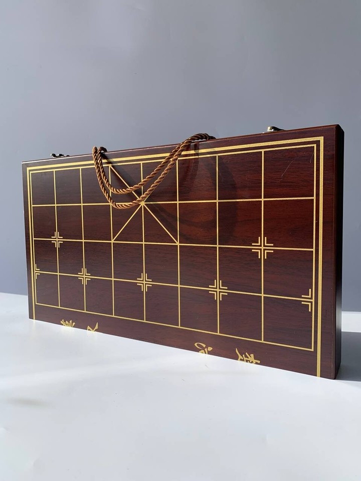 Large Chinese Chess Board Xiangqi Set, Game Board, Asian Chinese Chess ...