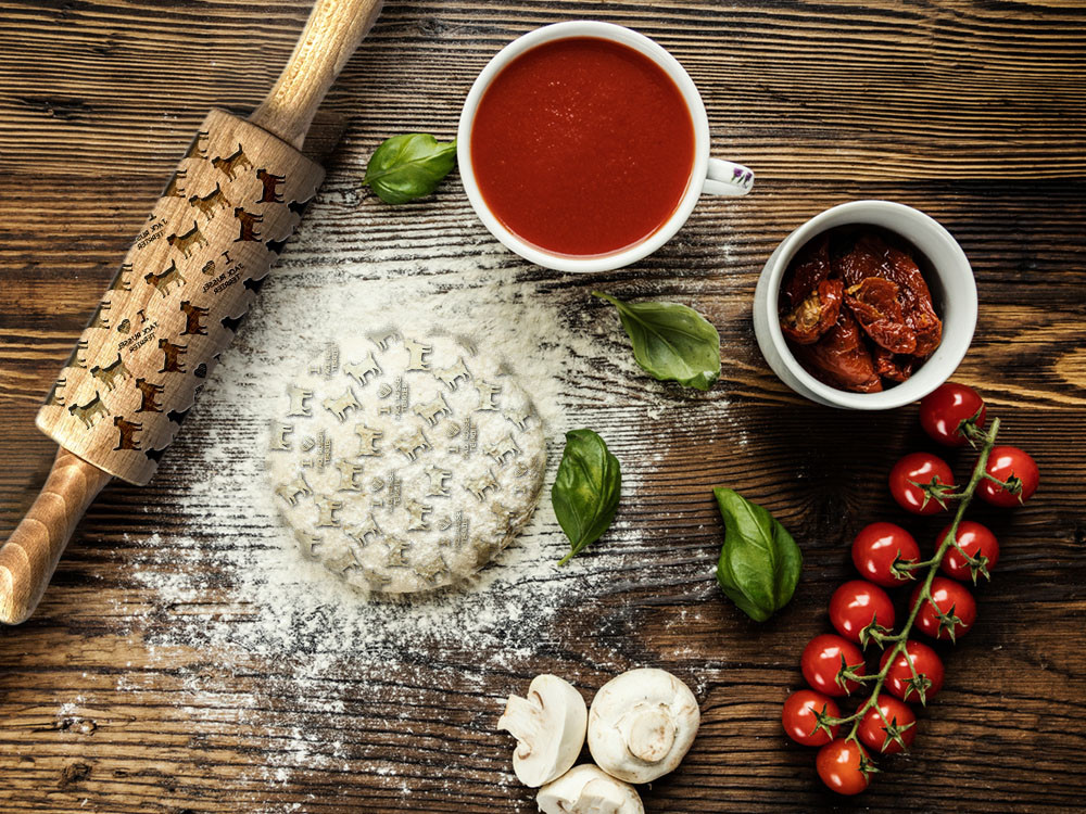 Jack Russell Terrier - Body, Engraved Rolling Pin, Valek, DE | eBay UK