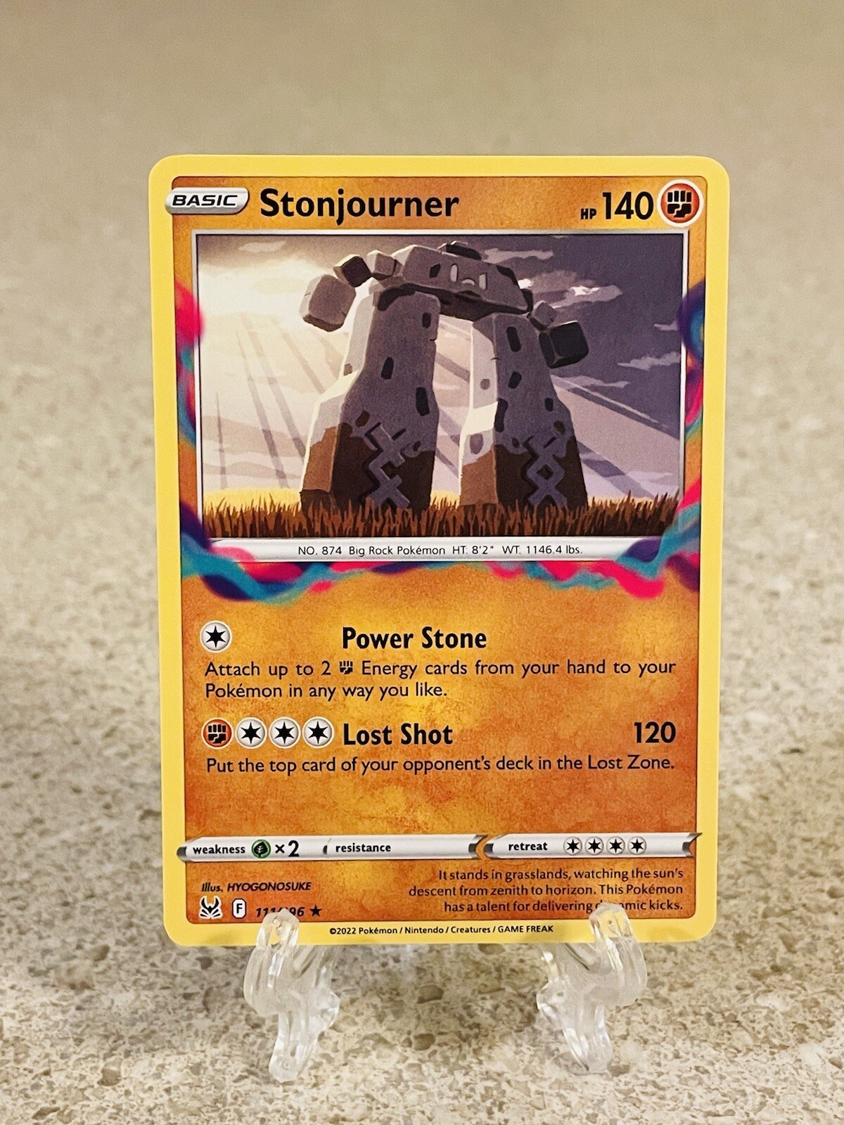 Pokemon TCG Lost Origin Stonjourner 111/196 Rare | eBay