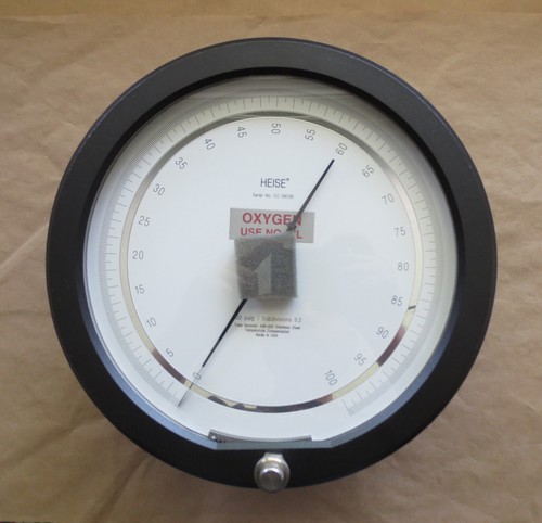 Heise Pressure Gauge 100 PSIG CC-136136 Made in USA AISI-403 | eBay