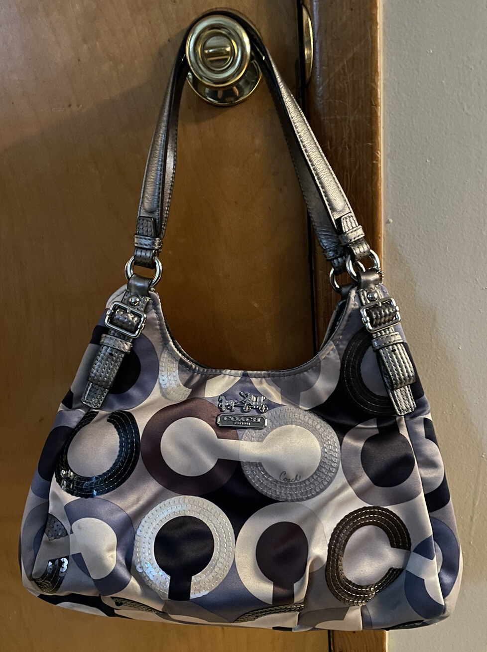 coach hand shoulder purse - Gem