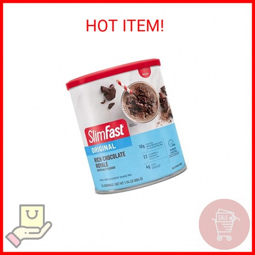SlimFast Meal Replacement Powder, Original Rich Chocolate Royale, Shake ...