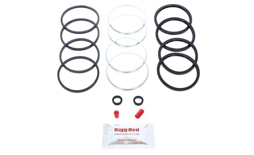 for Rover SD1 Front Brake caliper Rebuild Repair seal kit Lockheed twin ...