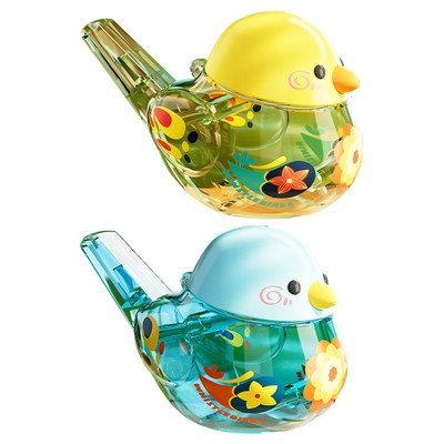 Cartoon Toy Singing Water Whistle Bird Call Whistle Infant Fun Whistle ...