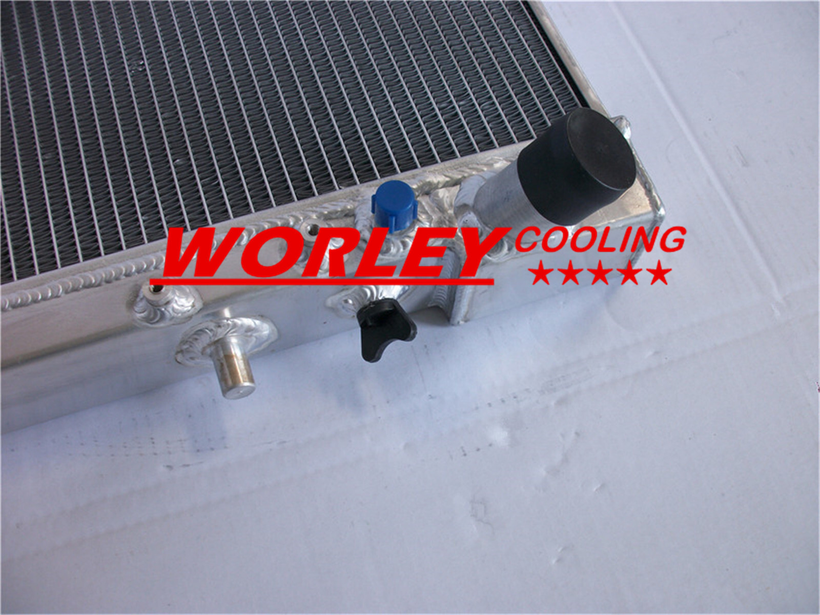 VIC-3ROW Aluminum Radiator for Ford Capri SA SB SA30 SB30 Turbo 89-95 ...