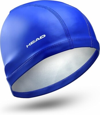 HEAD Swim Cap Nylon Spandex Blend Tear Resistant PU Coated for Comfort ...