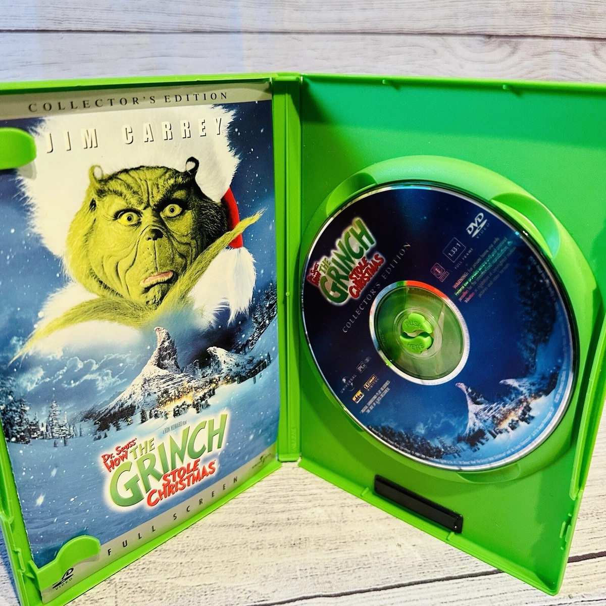 How The Grinch Stole Christmas Dvd 2000