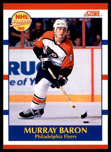 1990-91 SCORE CANADIAN BILINGUAL MURRAY BARON #399 | eBay