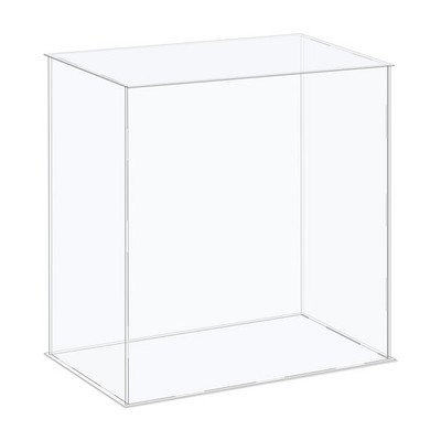 Acrylic Display Case Plastic Box Cube Storage Box Clear 36x21x41cm | eBay