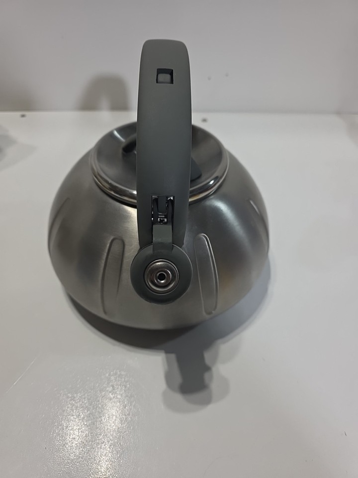 Balduzzi Italian Style Induction Tea Kettle Stainless Steel Soft Handle ...