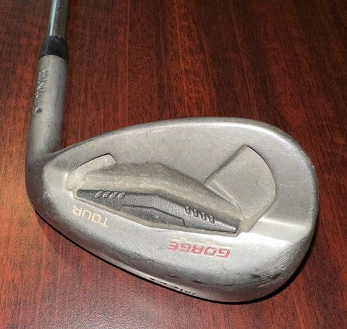 DARK CHROME PING GORGE TOUR LOB WEDGE 58 LOFT STIFF FLEX KBS SHAFT ...