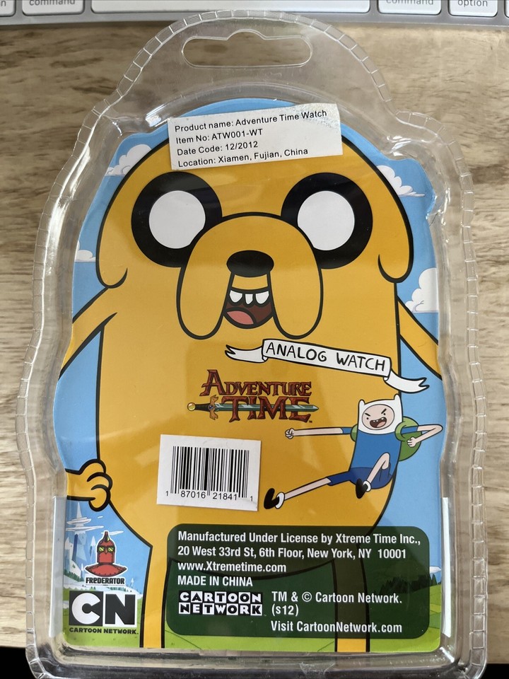 Adventure Time Adjustable Watch White Angry Finn | eBay