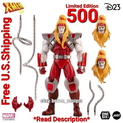 D23 Exclusive 1/6 Uncanny X-Men The Animated Series OMEGA RED Figure ...