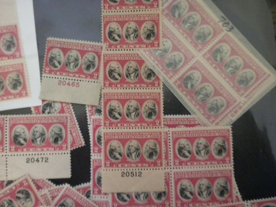 U-GET-ONE STAMP FROM-US SCOTT # 703 2 CENT YORKTOWN MINT NH OG (see ...