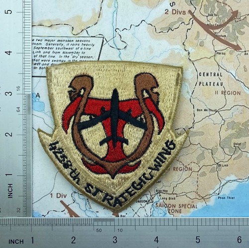 PATCH , US Air Force 4258th SWO ARC LIGHT Operation SAC Vietnam War ...