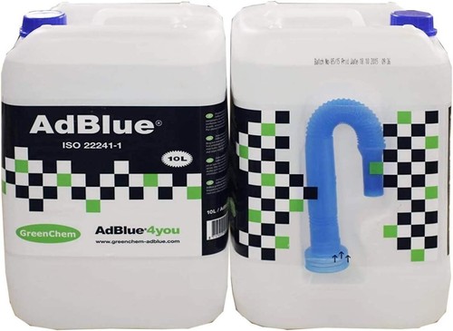 Universal AdBlue 2 x 10 Litre Ad Blue 20L 20 Litre Free Pouring Spout ...