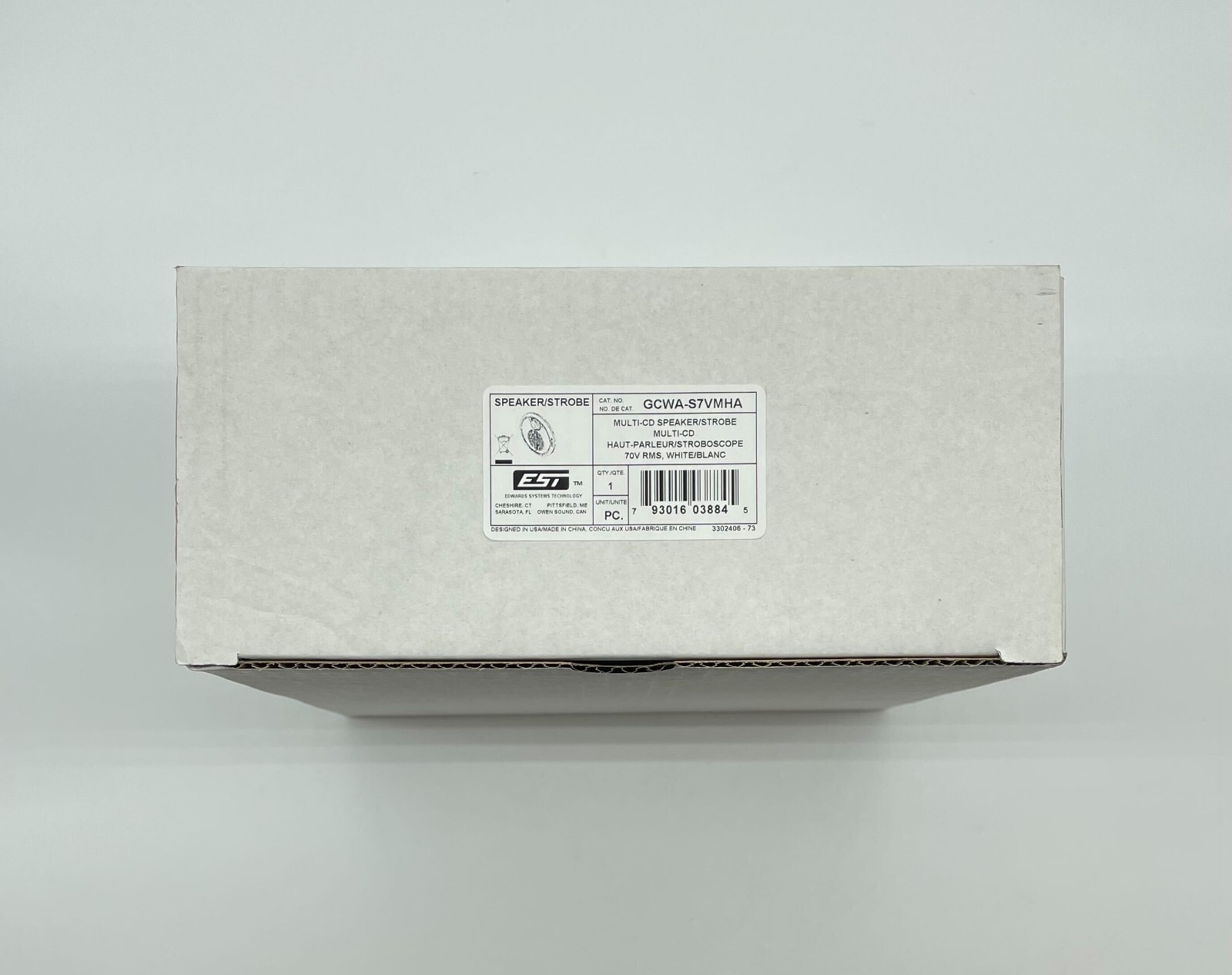 GE Est Gcwa-s7vmha Multi-cd Speaker Strobe 70v RMS White for sale ...