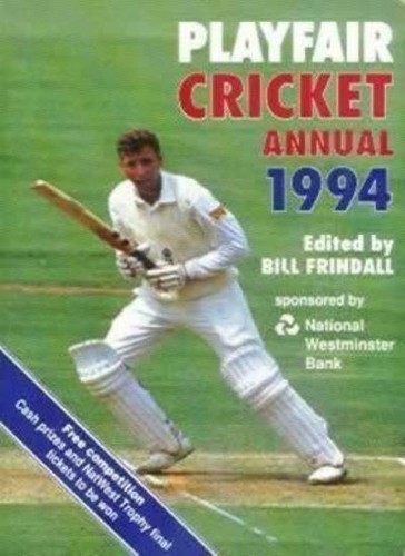 Playfair Cricket Annual 1994 By Bill Frindall 9780747243441 | eBay