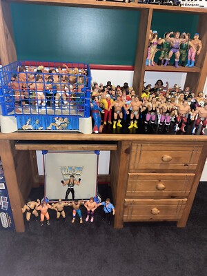 WWF LJN Near Complete Collection 78 Figures, 4 Rings, 1 Cage🔥 | eBay