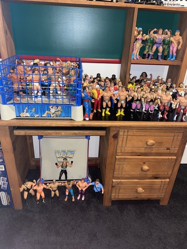 WWF LJN Near Complete Collection 78 Figures, 2 Rings, 1 Cage🔥 | eBay