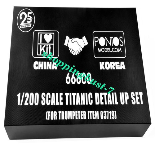 TRUMPETER 66600 1/200 SCALE TITANIC DETAIL UP SET [FOR TRUMPETER ITEM ...