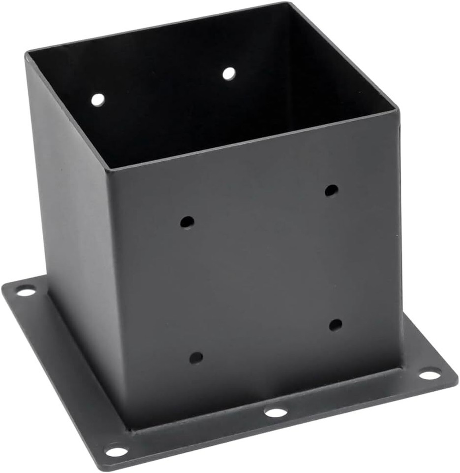 8 PCS 6x6 Post Base (Inner Size 5.6x5.6) Post Anchors Deck Post ...