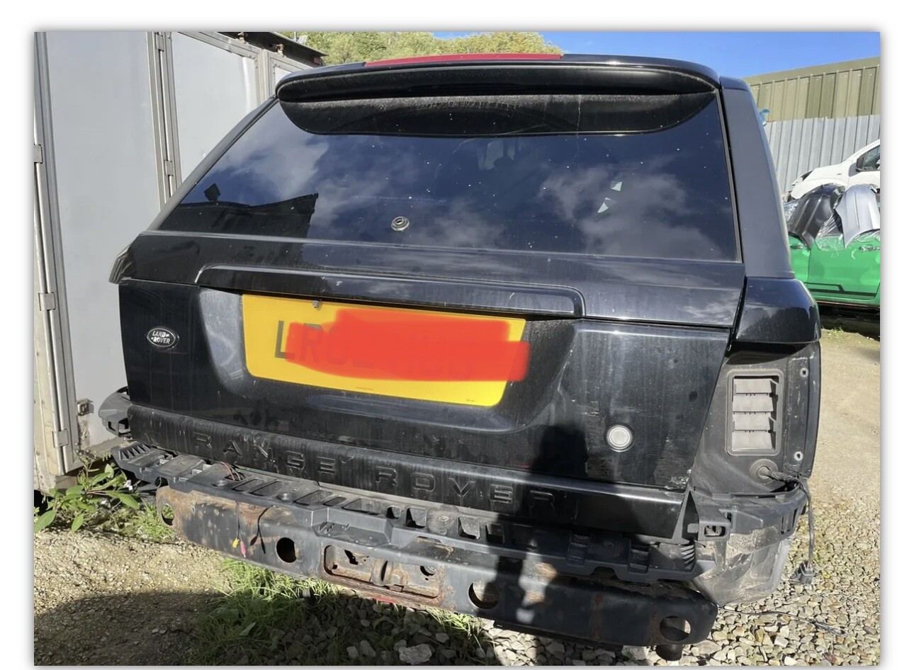 2008 Range Rover Sport L320 Rear Boot Lid Tailgate Java Black | eBay UK