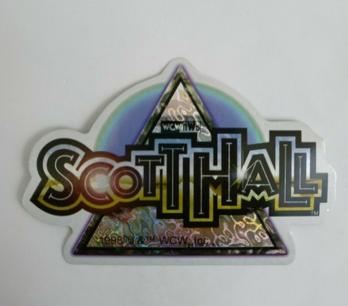 1998 WCW NwO Scott Hall Wrestling Sticker | eBay