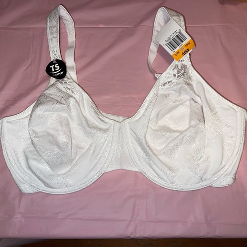 NWT Vtg Playtex Secrets Seamless Cottony Underwire Bra White #4415 Size ...
