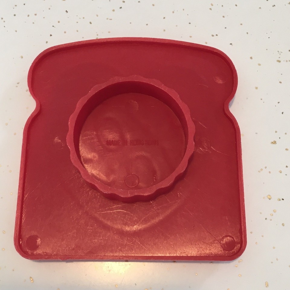 VTG Red 1980’s HOAN Talking Toast I LOVE YOU Bread Stamp/Cookie Cutter ...