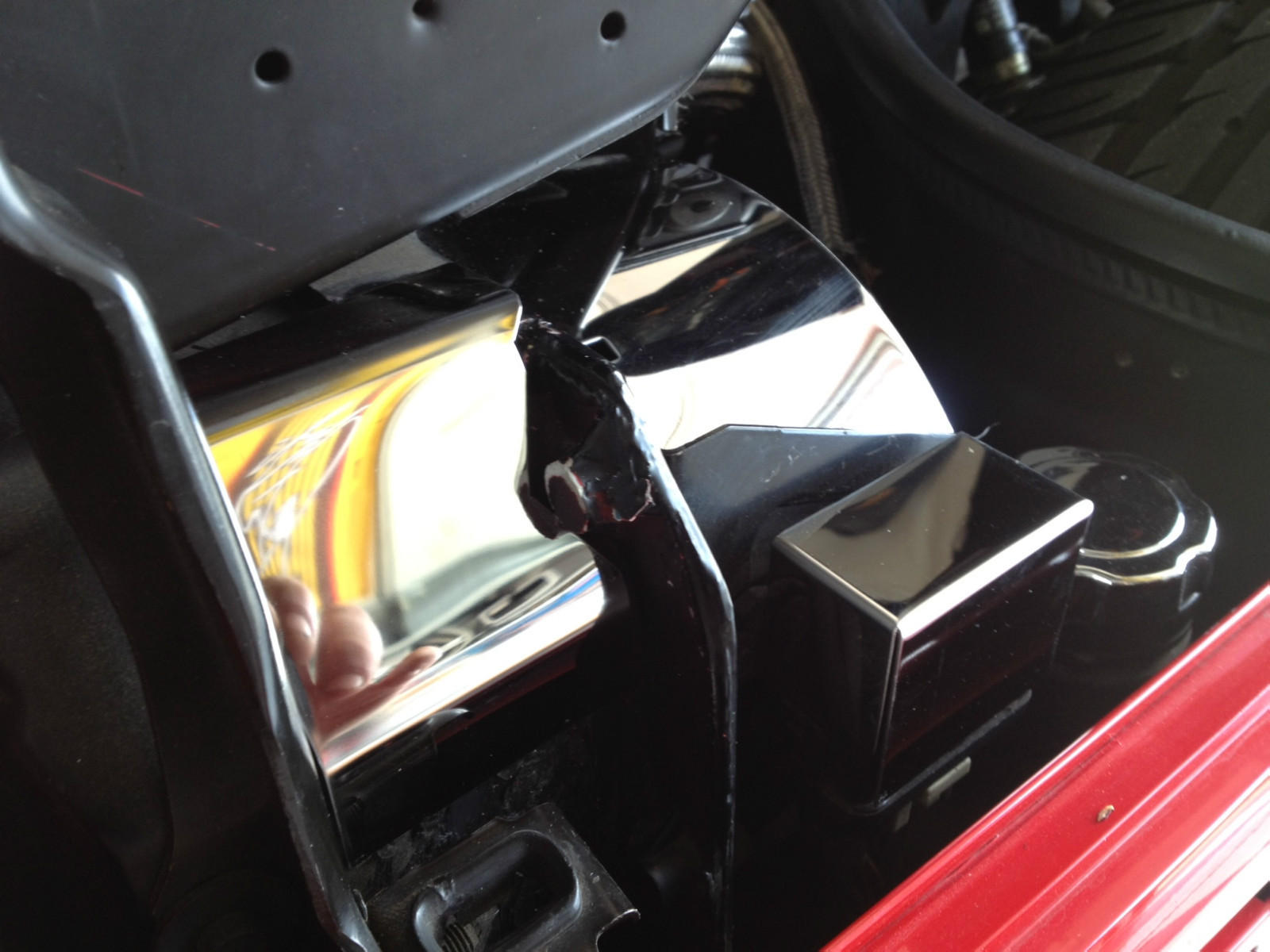 Corvette C4 1992-1995 2Pc SENSOR & FIREWALL CVR Polished Stainless ...