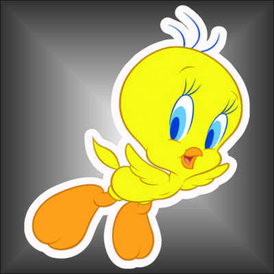 Aufkleber - Sticker Titti Tweety Comics cartoon decal car moto pc | eBay UK