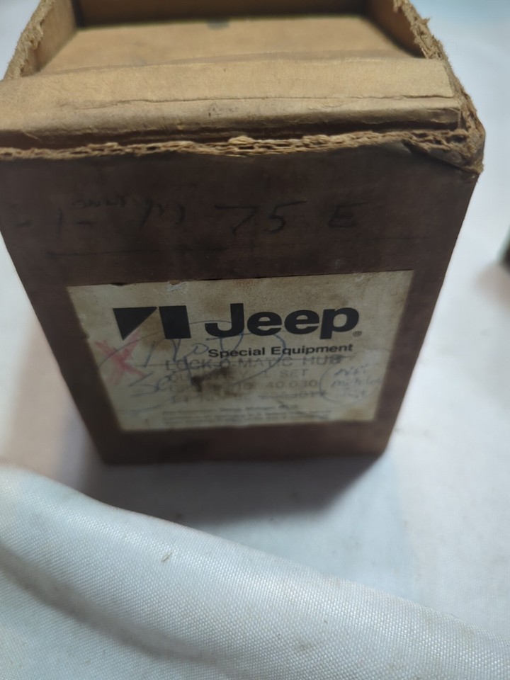 NOS Warn M75E Lock-O-Matic Hubs Warn 9790 Warn 20990 / One Hub Only | eBay