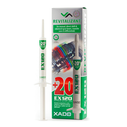 XADO EX120 Oil Additive for Manual Gear Box Repair Wear Protection ...