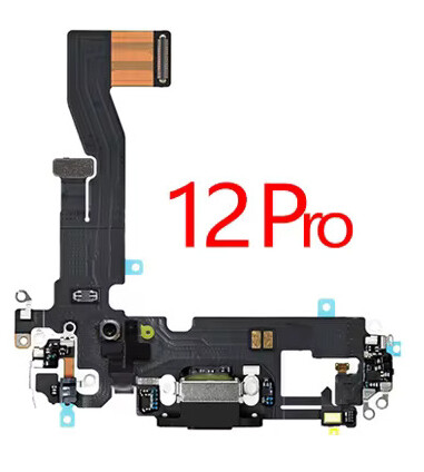 iPhone 12 / 12 Pro / 12 Pro Max / 12 Mini Charging Port Mic Cable ...