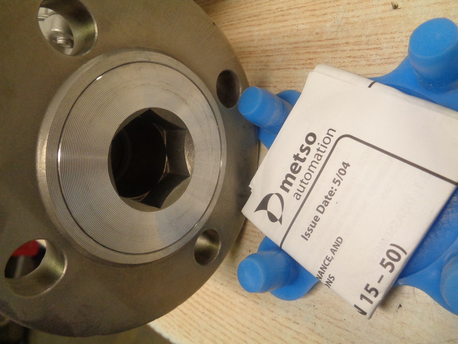 Jamesbury 48664 1-1/2" Valve & ASCO VPVL250 & VR4C2YAA2NGA Position ...