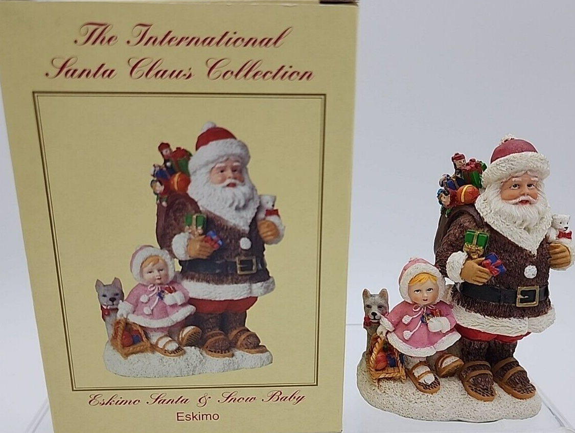 International Santa Claus Collection Eskimo Santa Figurine SC59 2002 | eBay