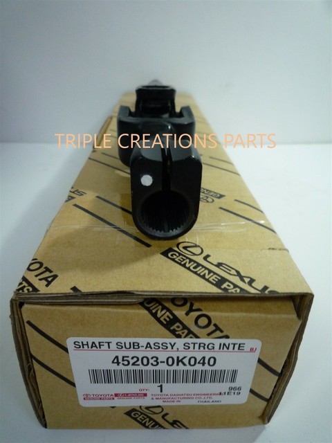 45203-0k040 Genuine Toyota Steering Intermediate Shaft Sub-assy No.2 ...