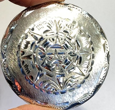 Aztec Mayan Sun Dial Pendant Brooch Taxco Sterling Silver Old Mexico 13 ...