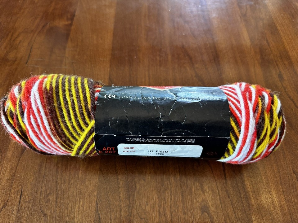 Red Heart Fiesta 972 Yarn | eBay